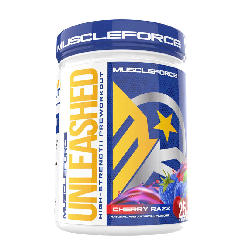 MuscleForce Unleashed Pre-Workout – Garage Gym Homie